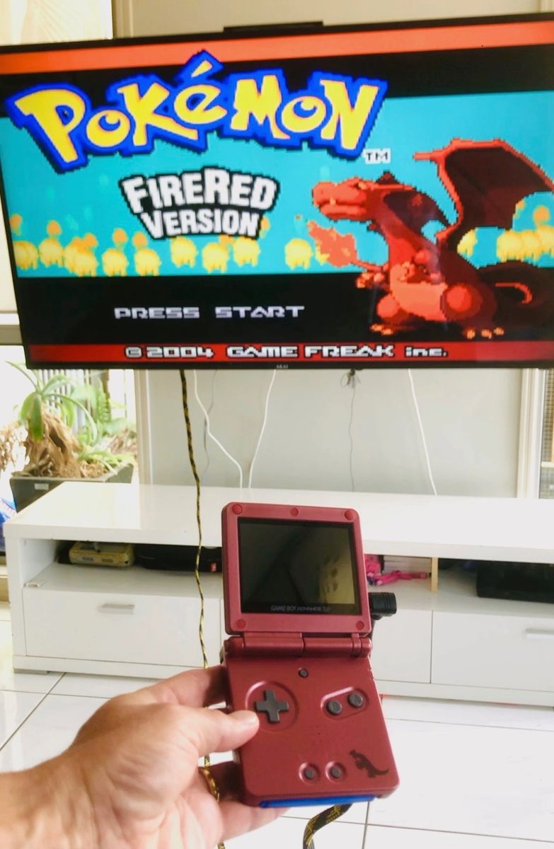 Gameboy Advance SP Pokemon - HDMI OUTPUT