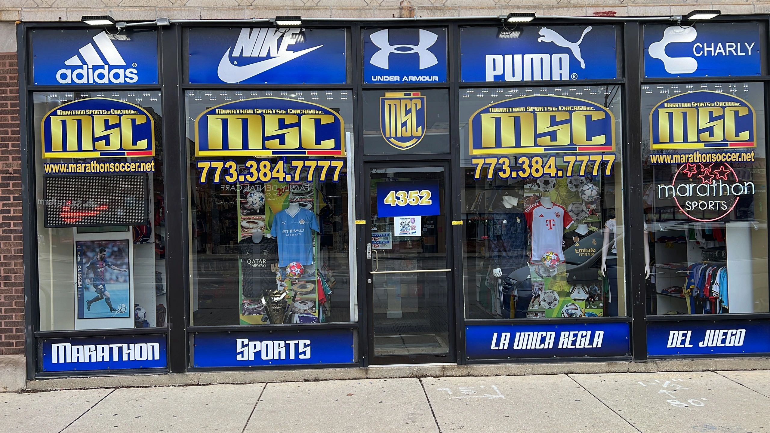 SOCCER STORE IN THE UNITED STATES
