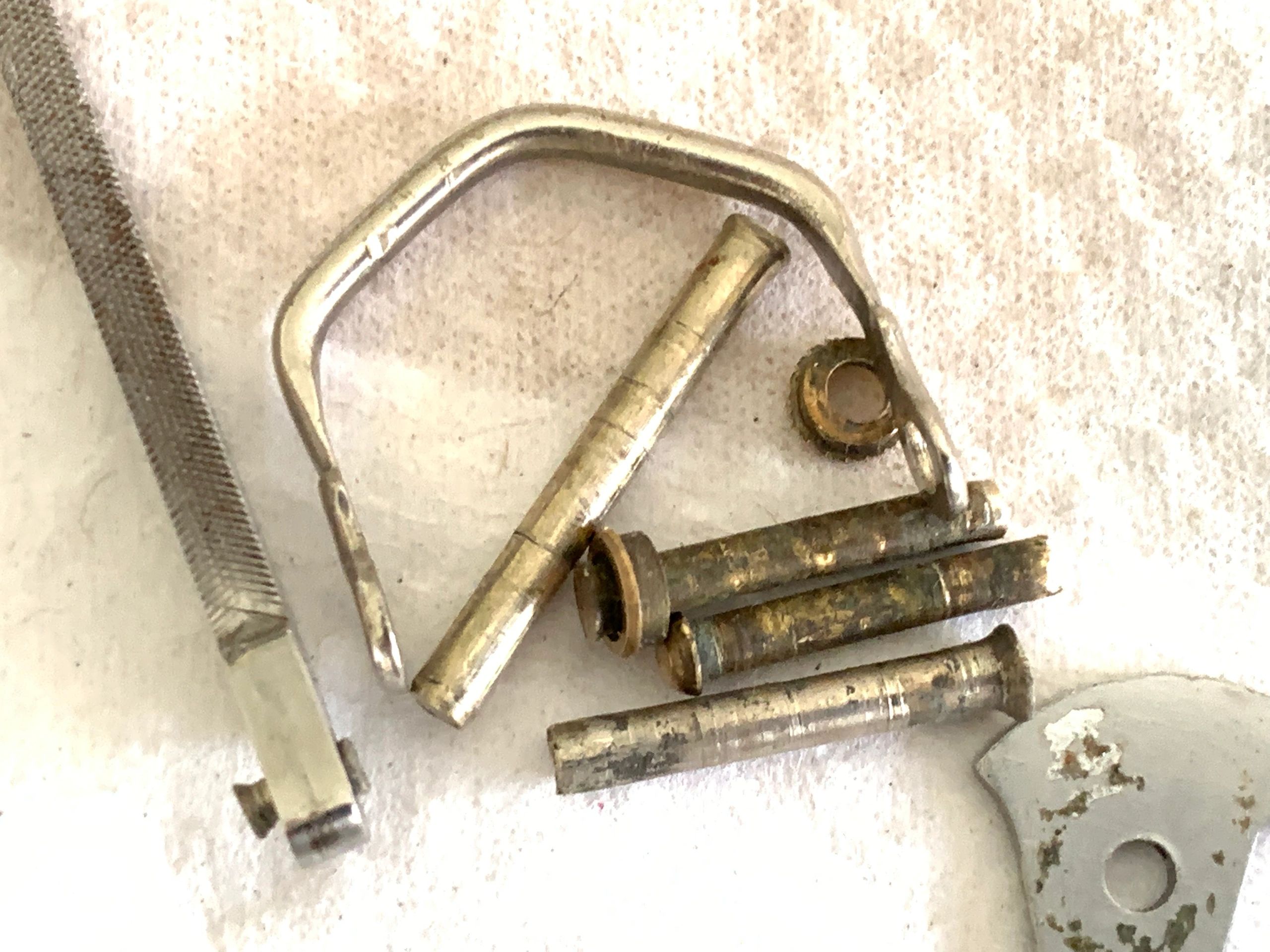 5 reusable rivets from one knife