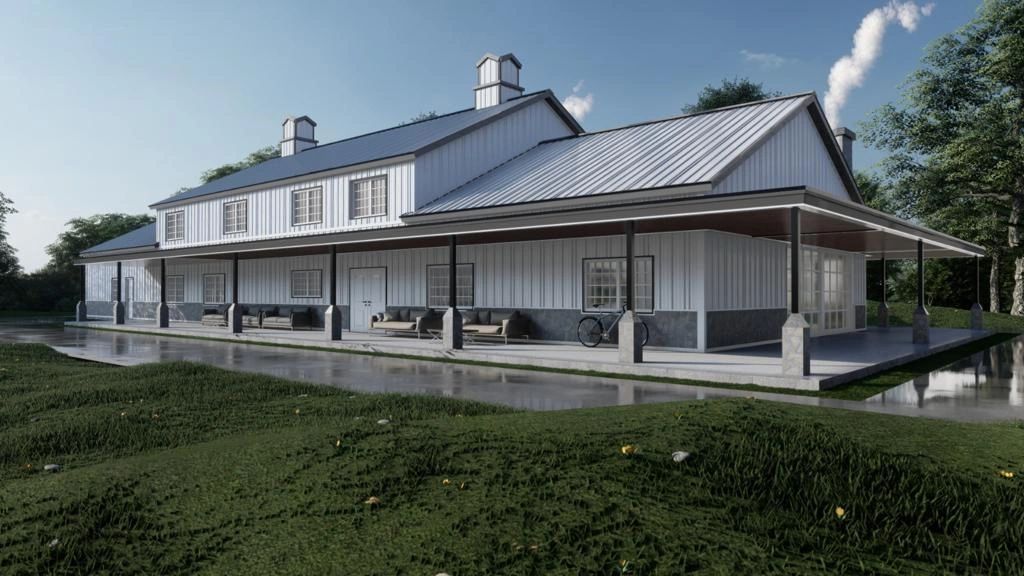 Spark Barndo Design - Floor Plan, Blueprints