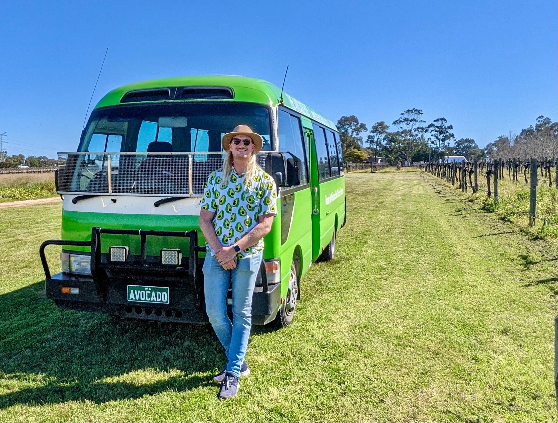 The Avocado Bus - Bus Charter Perth, Bus Company
