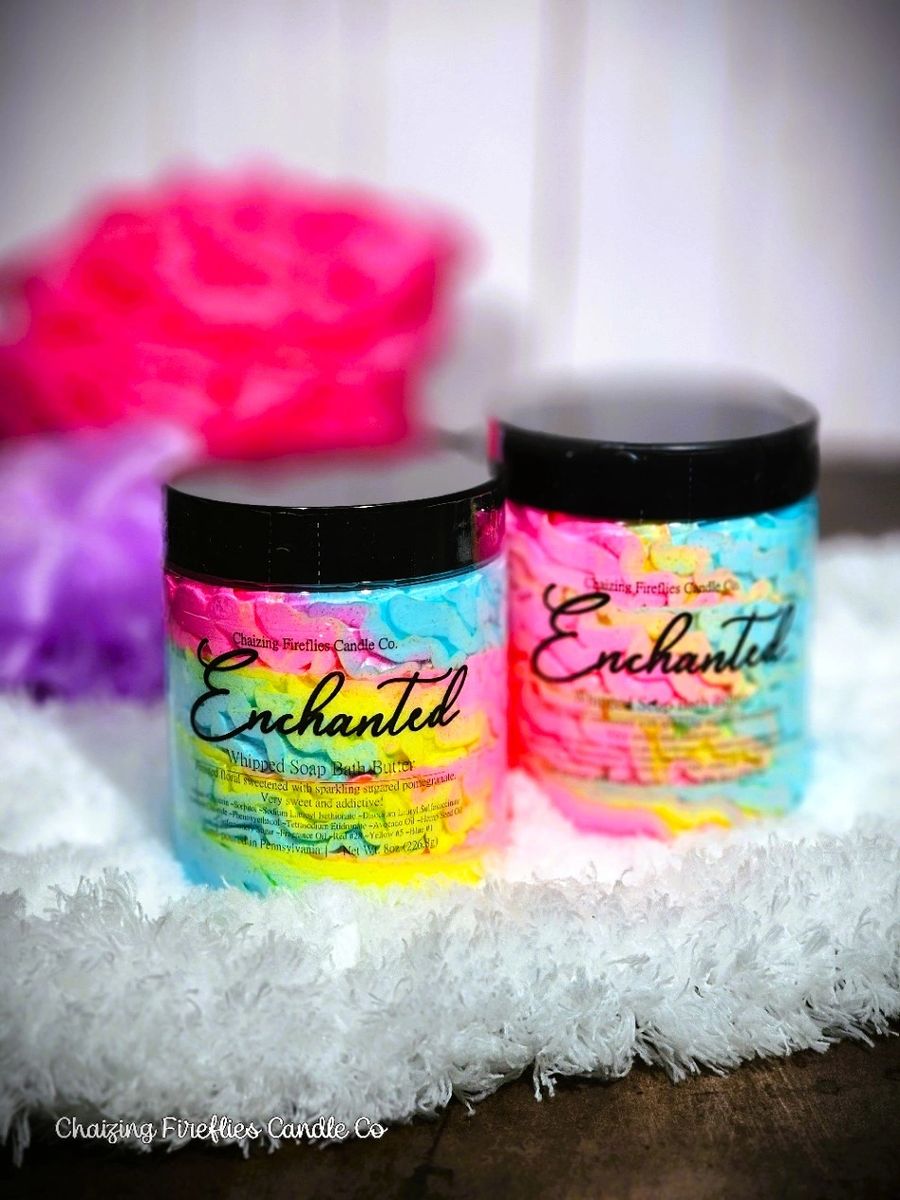 Enchanted Whipped Sugar Scrub Soap