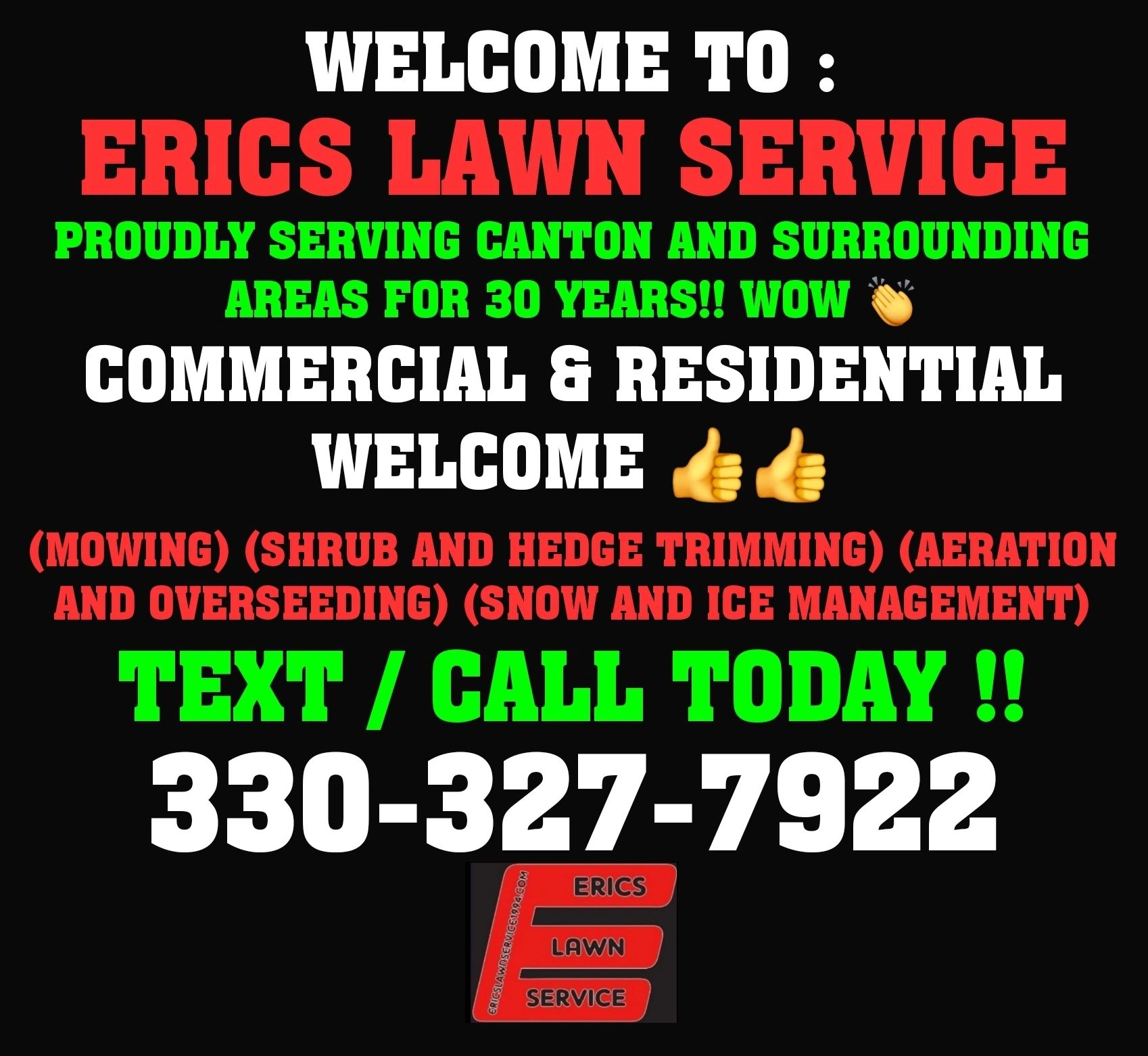 erics lawn service 1994