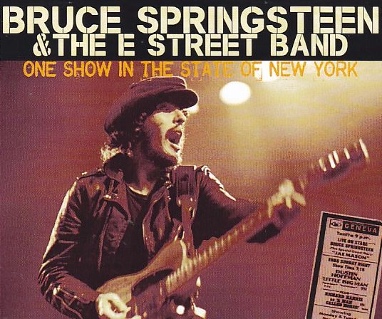BRUCE SPRINGSTEEN - ONE SHOW IN THE STATE OF NEW YORK