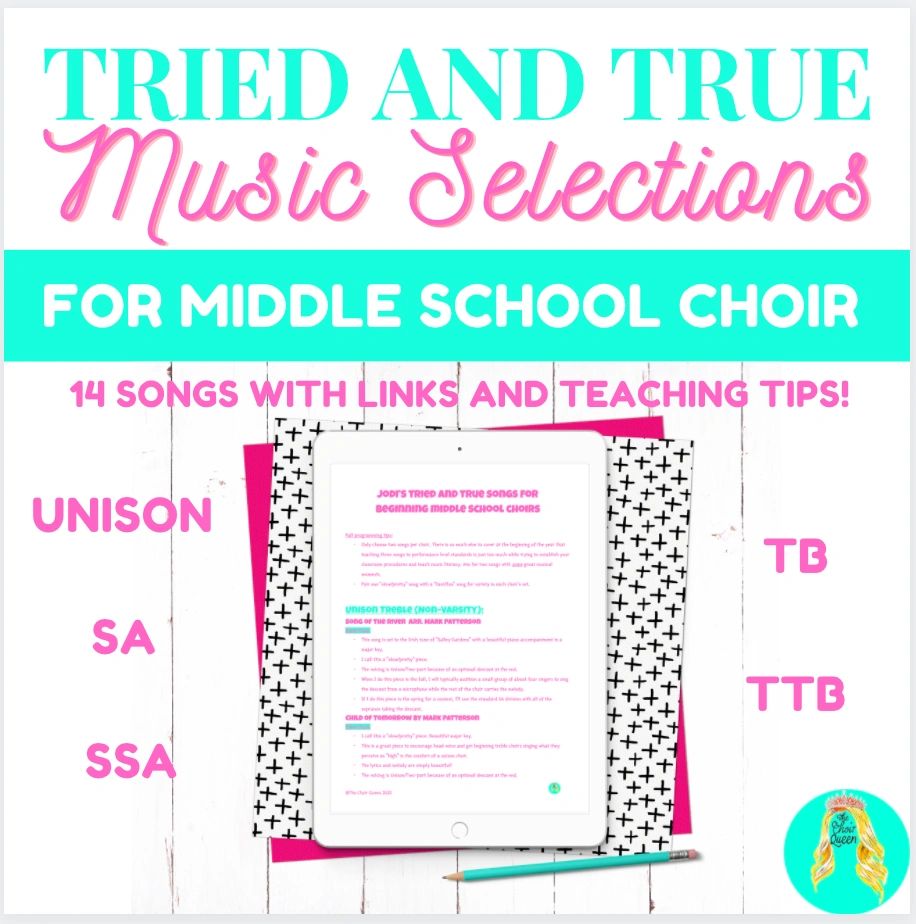 Middle School Choir Music For Beginning Choirs