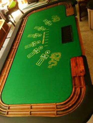 Pictures of My Custom Craps Tables - Craps Tables