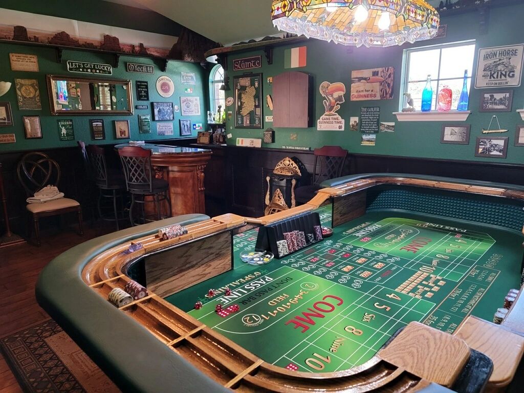 Artisan-Made Craps Tables for Sale