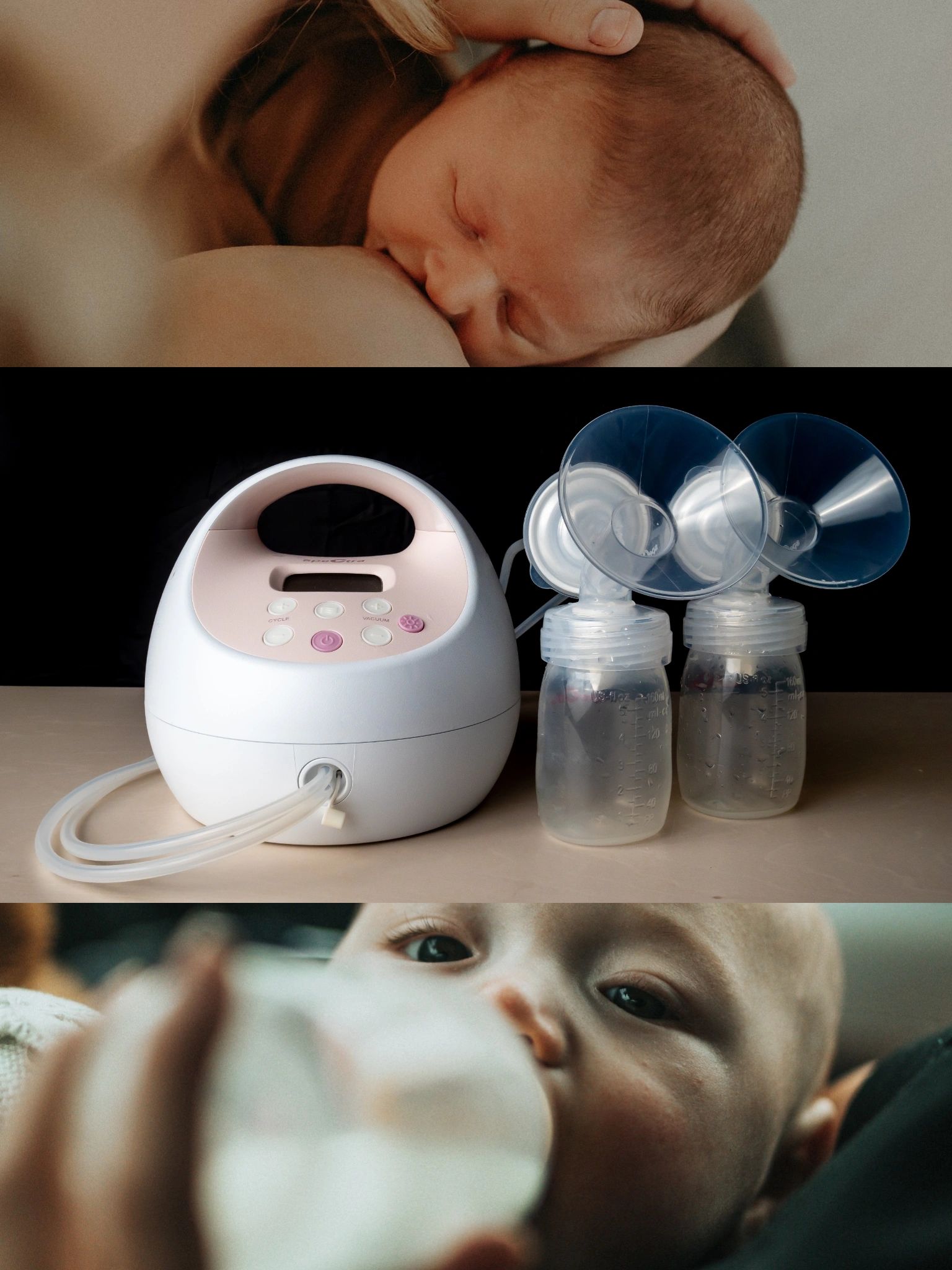 Triple Feeding Newborns