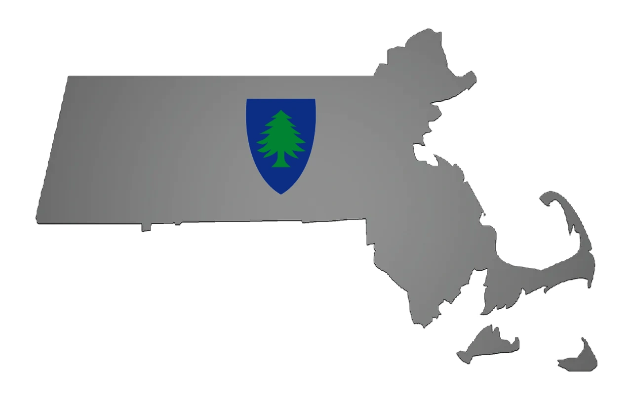 Old Mass Flag - Massachusetts Flag, Old Massachusetts Flag