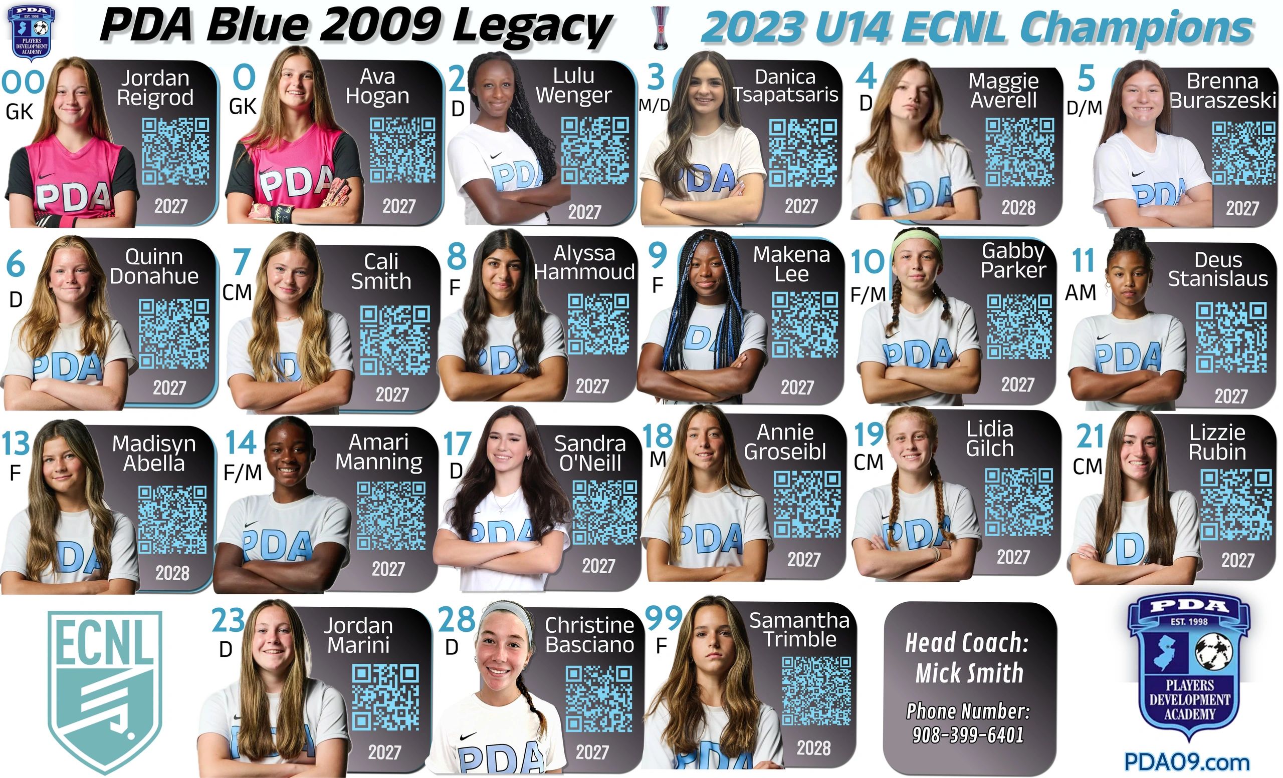 PDA Blue 2009 Legacy ECNL