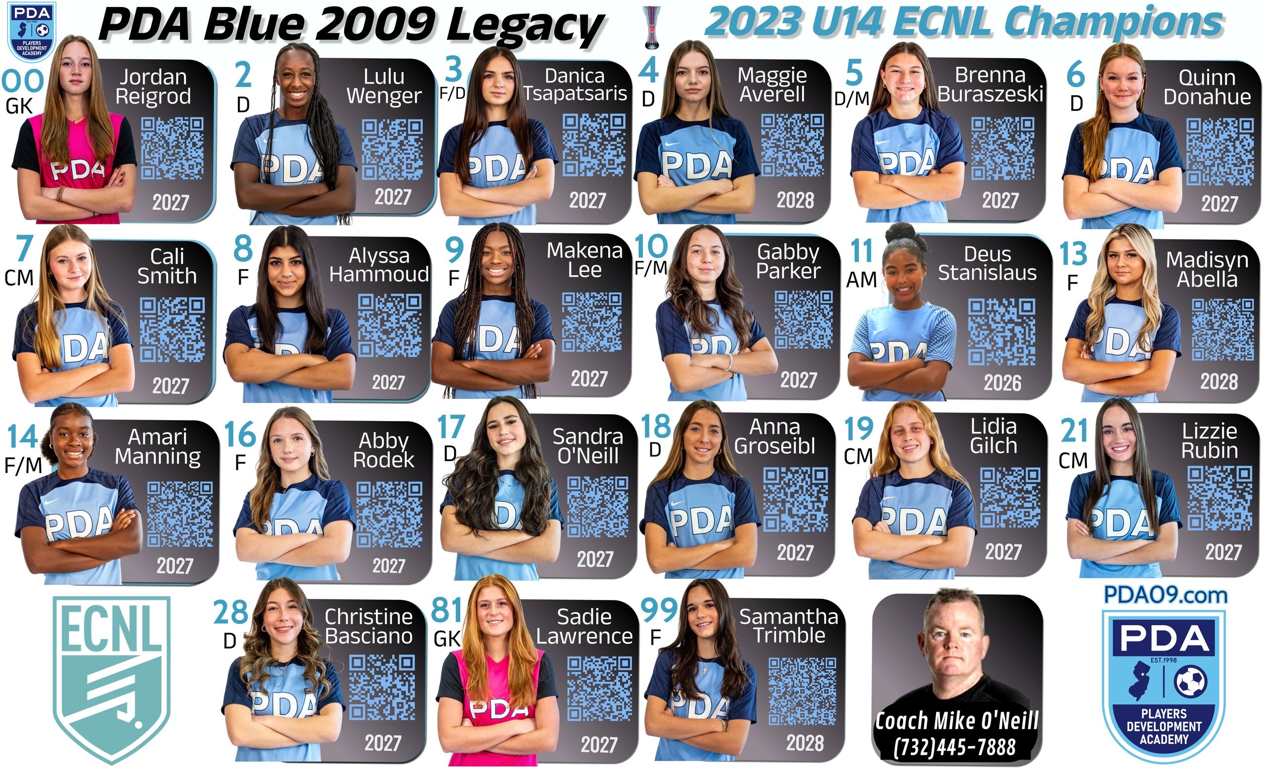 PDA Blue 2009 Legacy ECNL