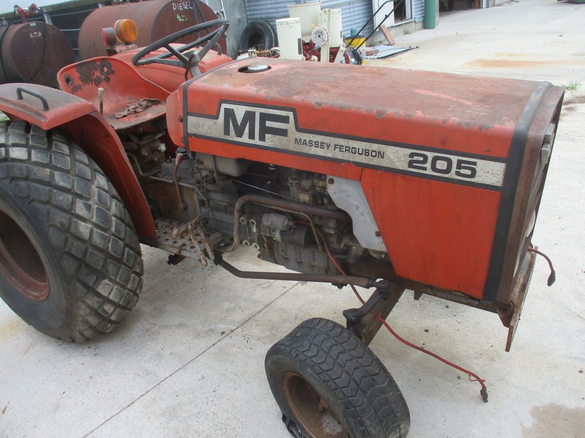 Parts- MF 205 Diesel Tractor #5868