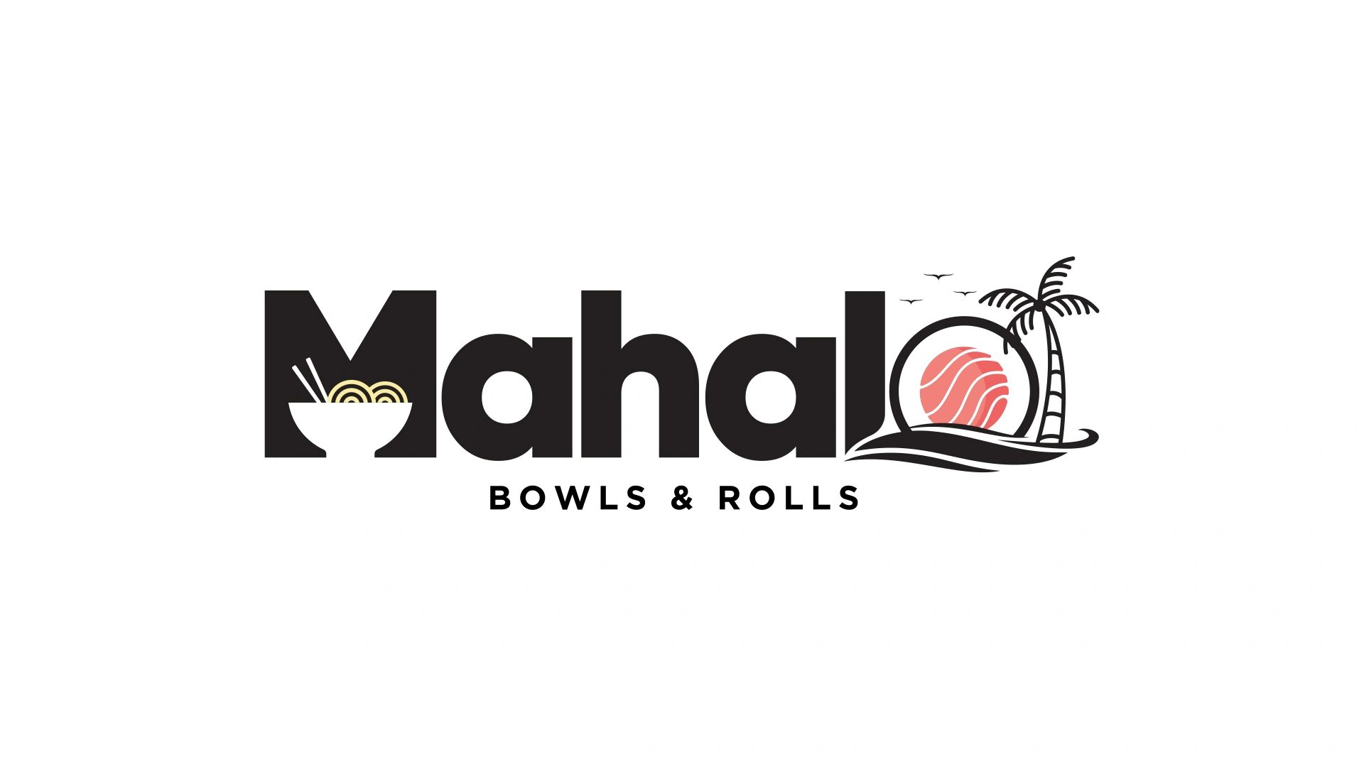 Customizable Poke Bowls on Bonaire at Mahalo Bowls & Rolls