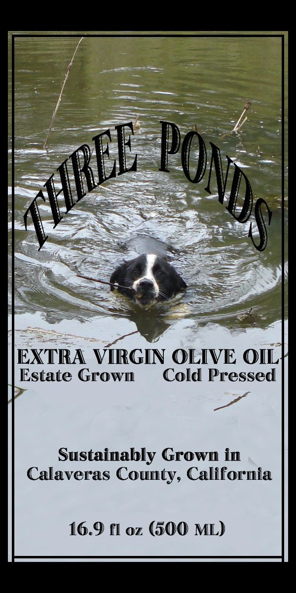 Three Ponds Olive Oil