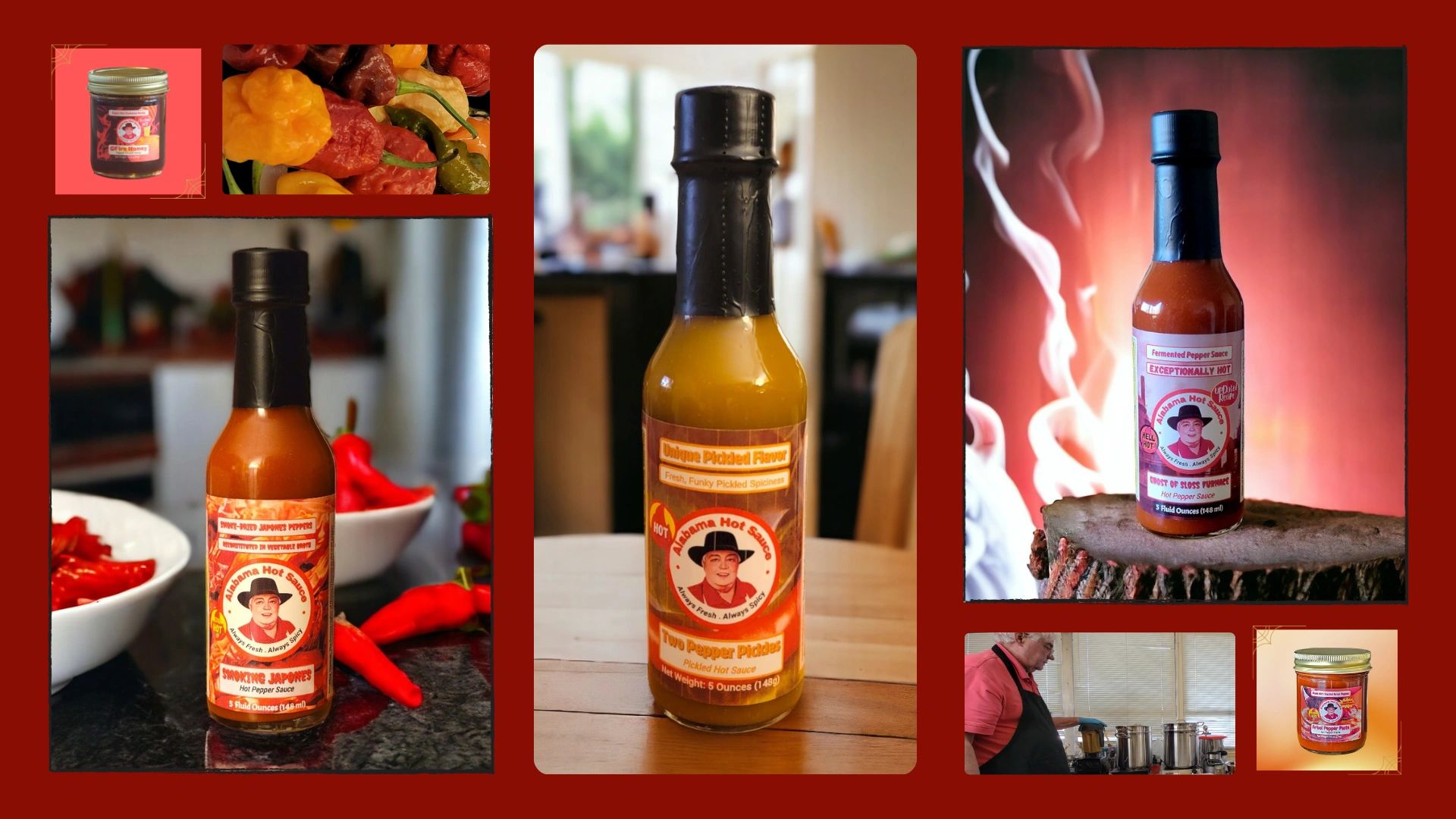 Alabama Hot Sauce - Hot Sauce, Dry Spices and Rubs