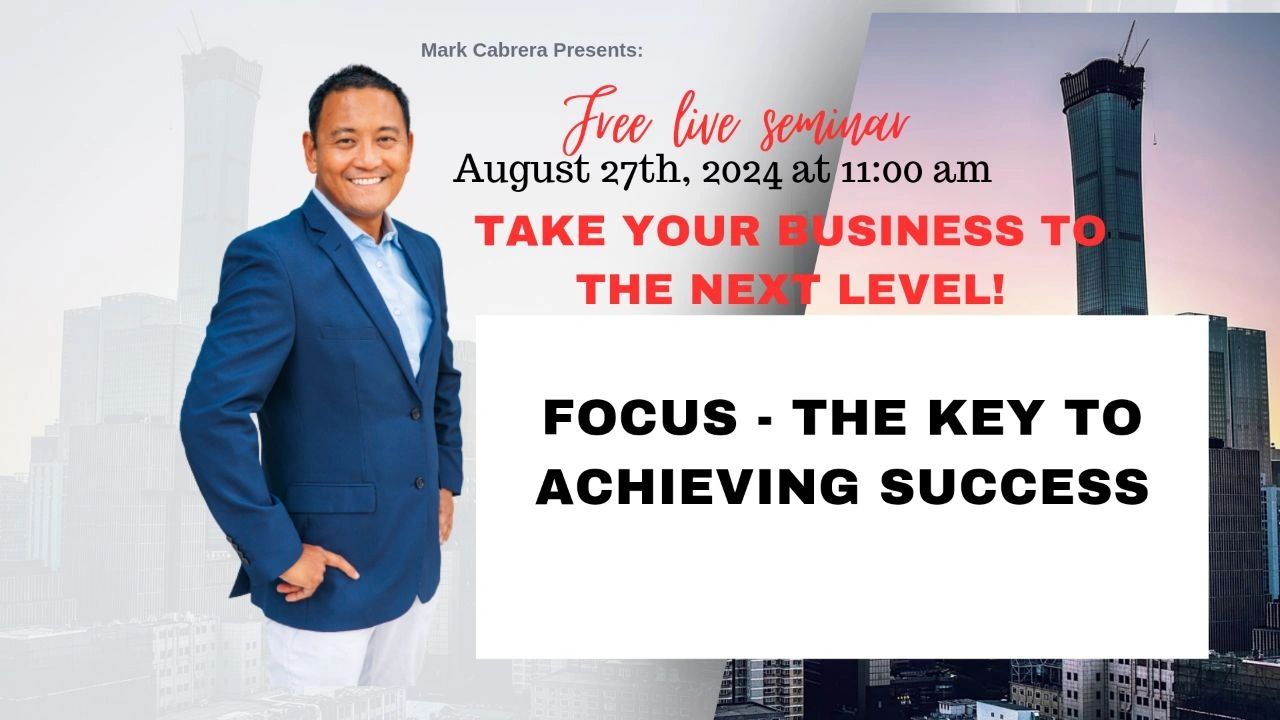 Mark Cabrera - Business Seminars