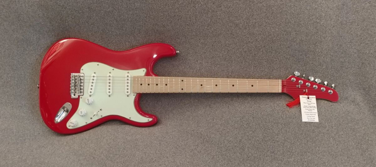 'Roxy' Hot Rod Red Strat Style Classic!