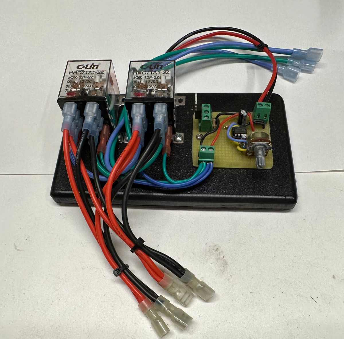 Battery swapping relay