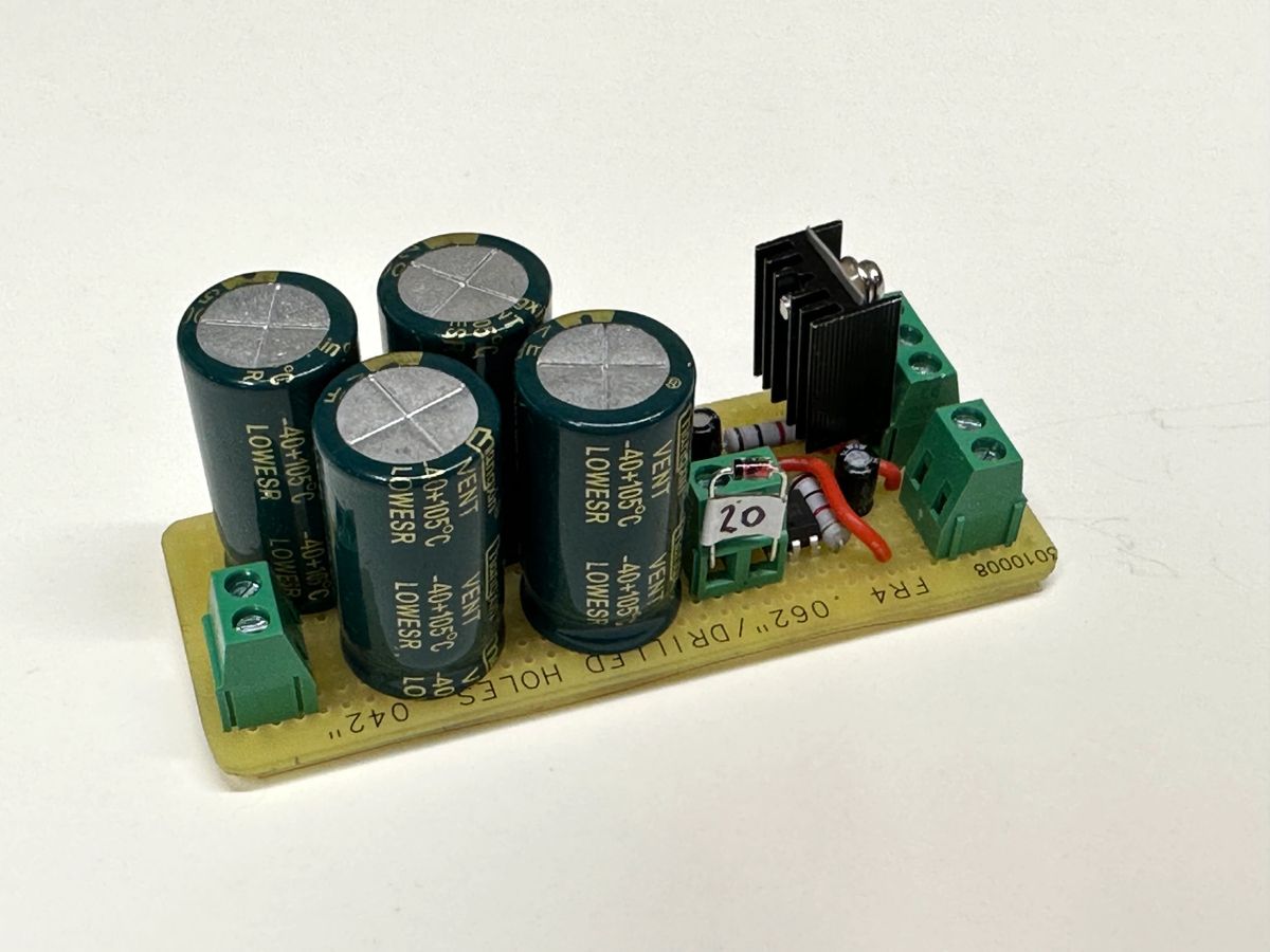 Capacitor dump