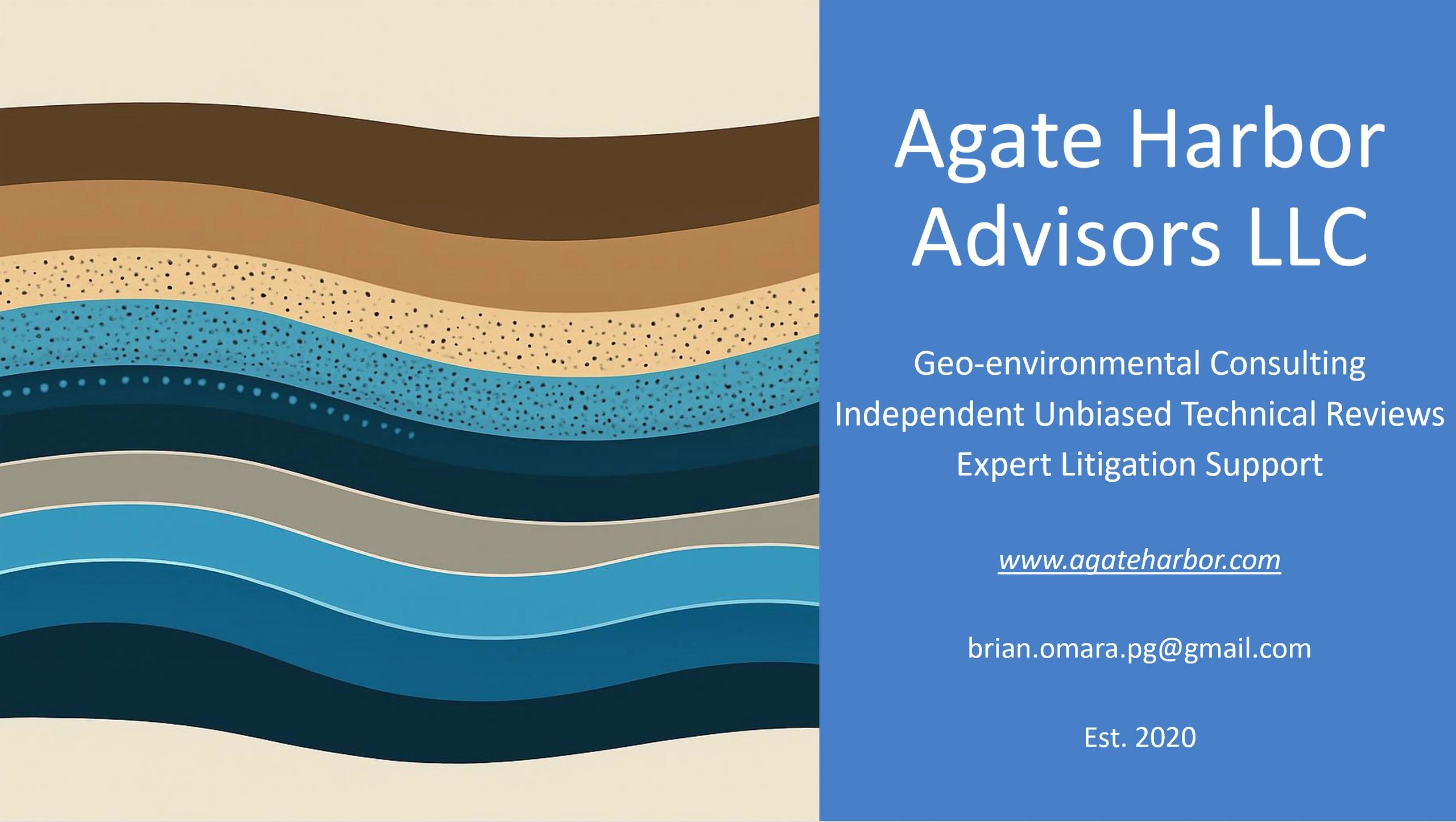 Environmental Consultant - Agate Harbor Advisors