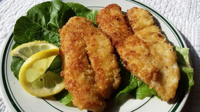 HONEY FRIED PICKEREL (WALLEYE)