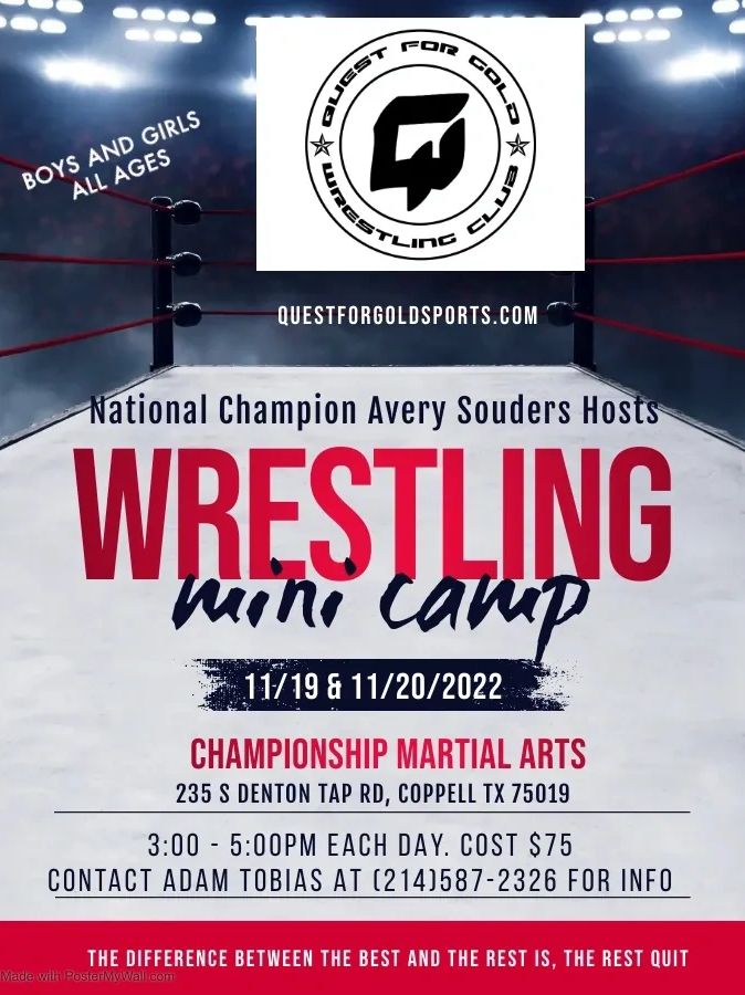 Quest for Gold - Andre Metzger - Dallas, Texas