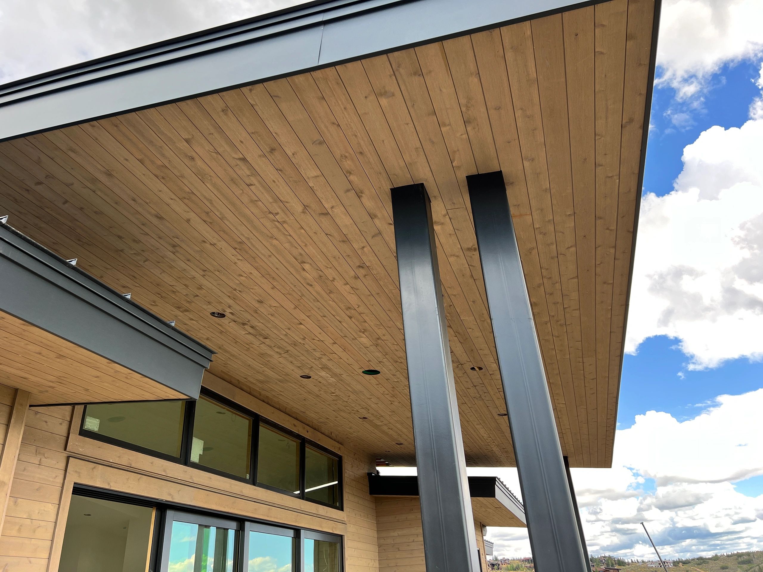 Modern Fiber Cement Siding New Design HPL Faced Fiber Cement Board