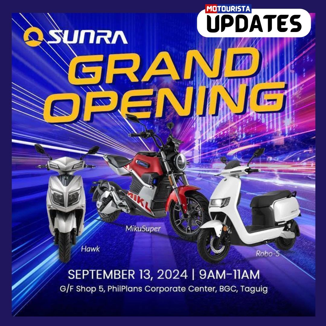 SUNRA E-Motorcycle to Open Second Showroom in BGC