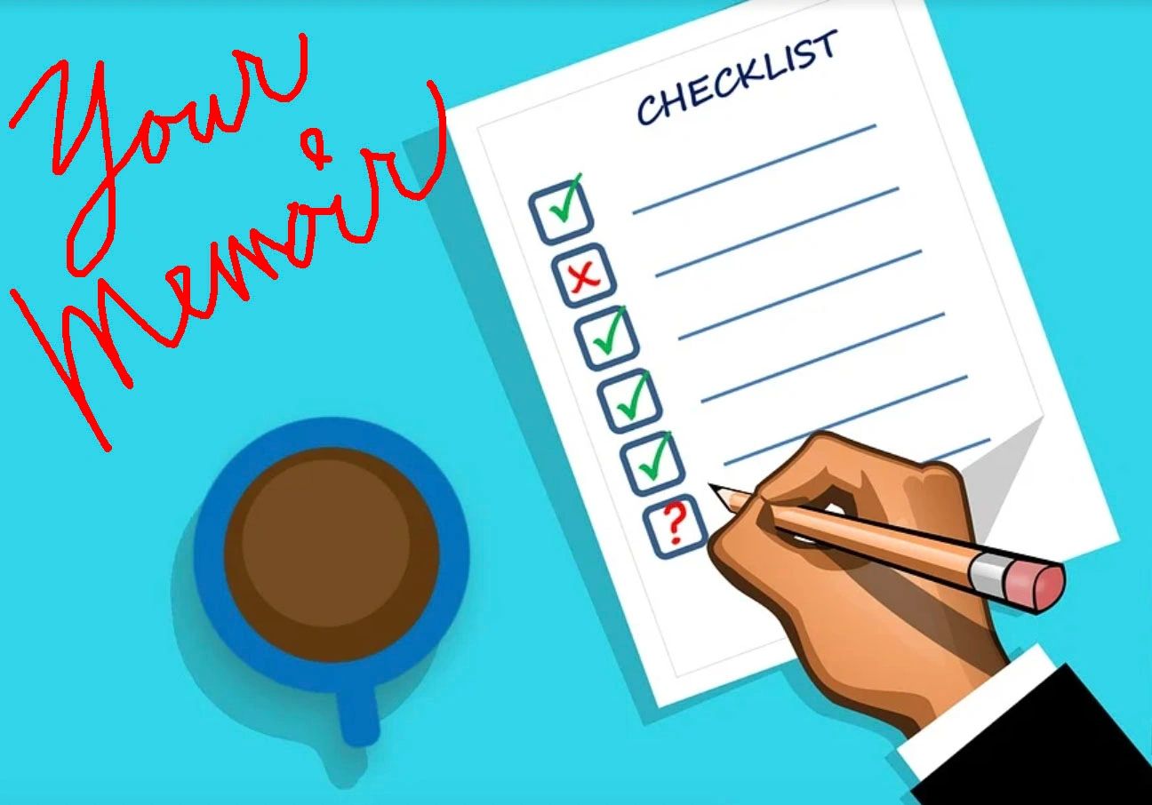 How To Write A Memoir For Dummies