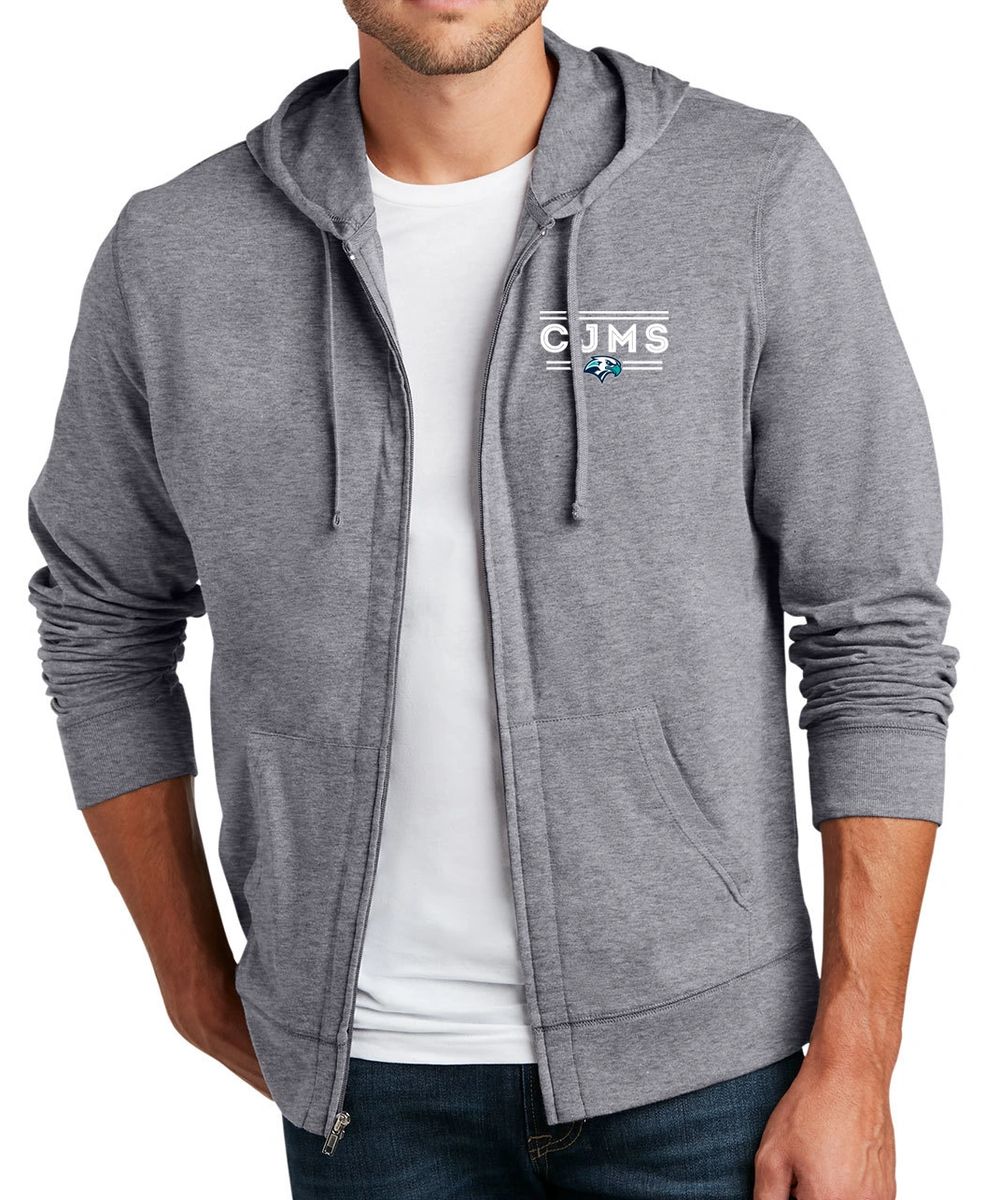 CJMS Adult Jersey Full-Zip Hoodie