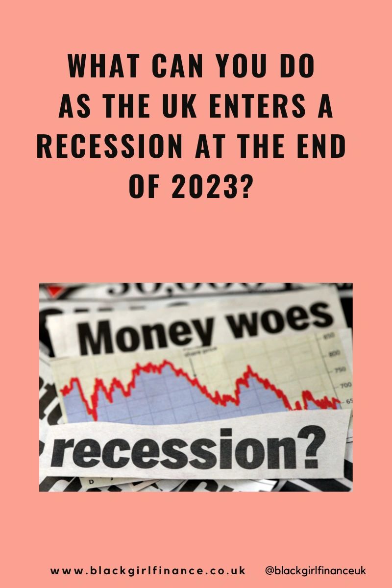 What to do as the UK enters a recession at the end of 2023?