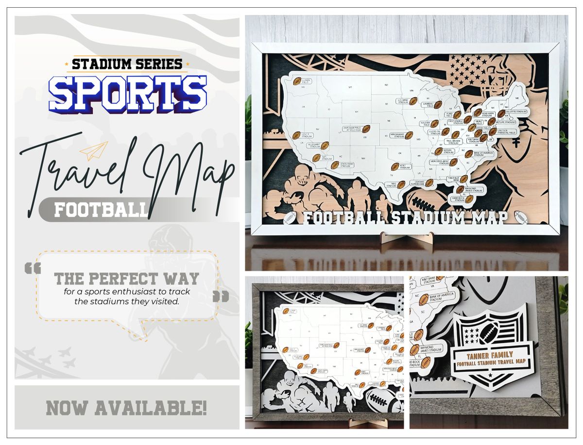 Sports Travel Map