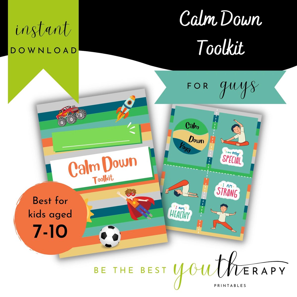 Calm Down Toolkit for Guys