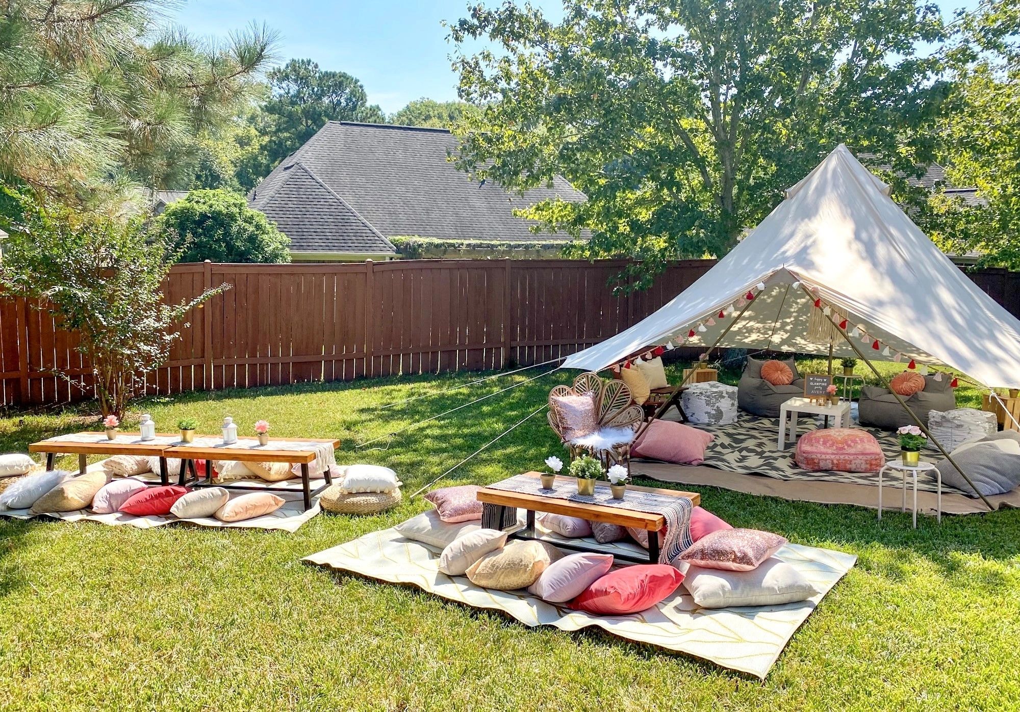Outdoor Tent Party Themes