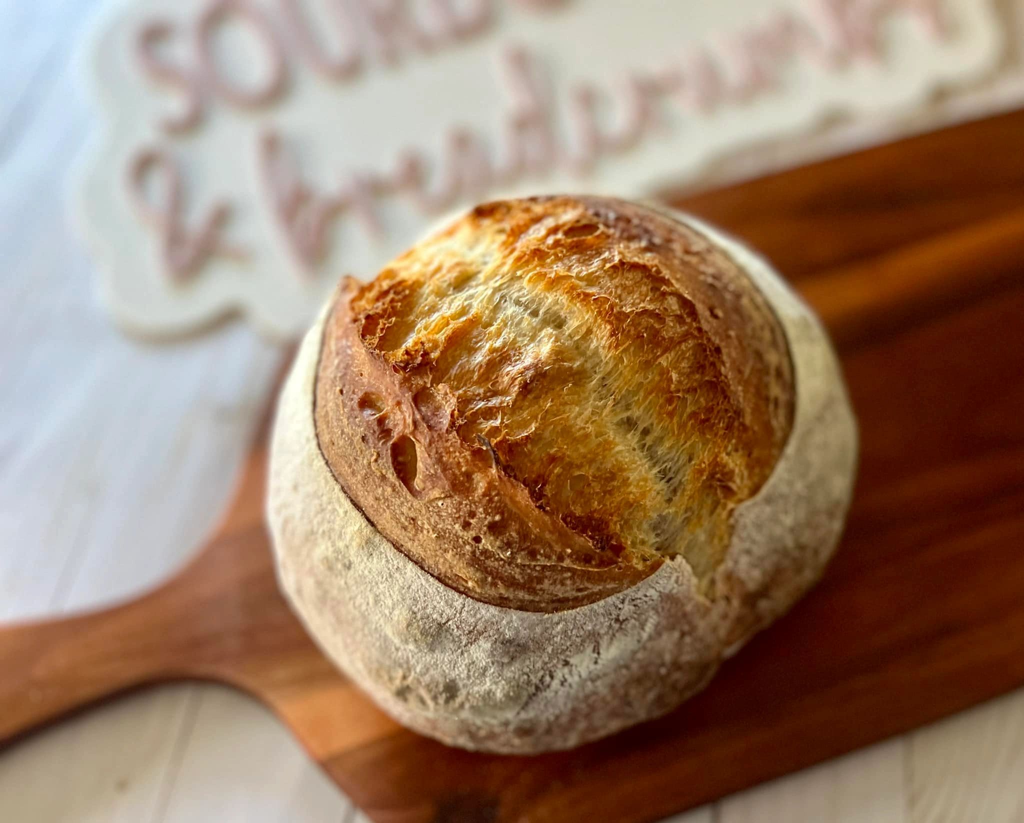 Delicious Sourdough Bread from Our Home Cottage Bakery