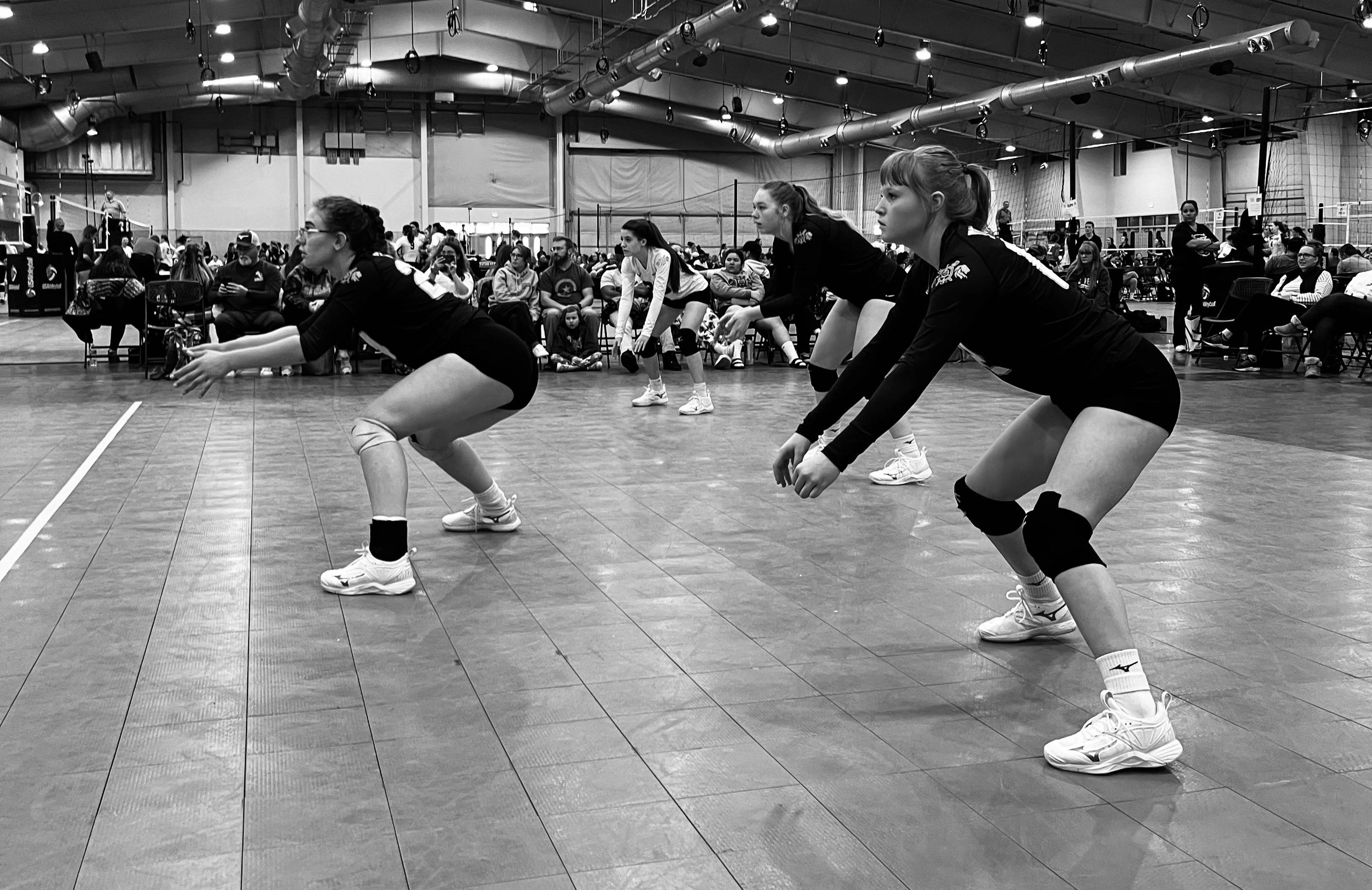 Volleyball Black And White Photography