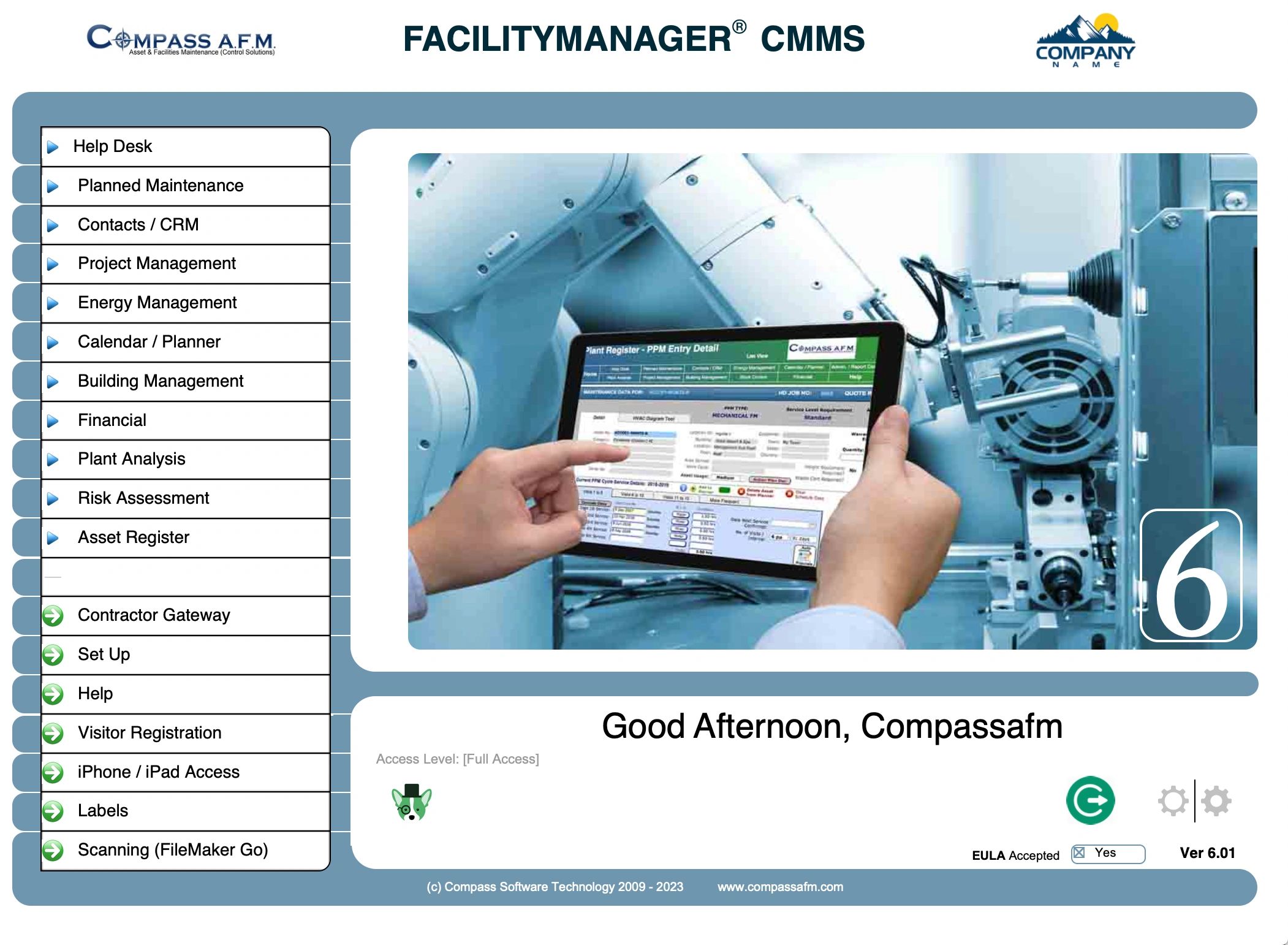 CompassAFM - CMMS Software, Facility Management Consultancy