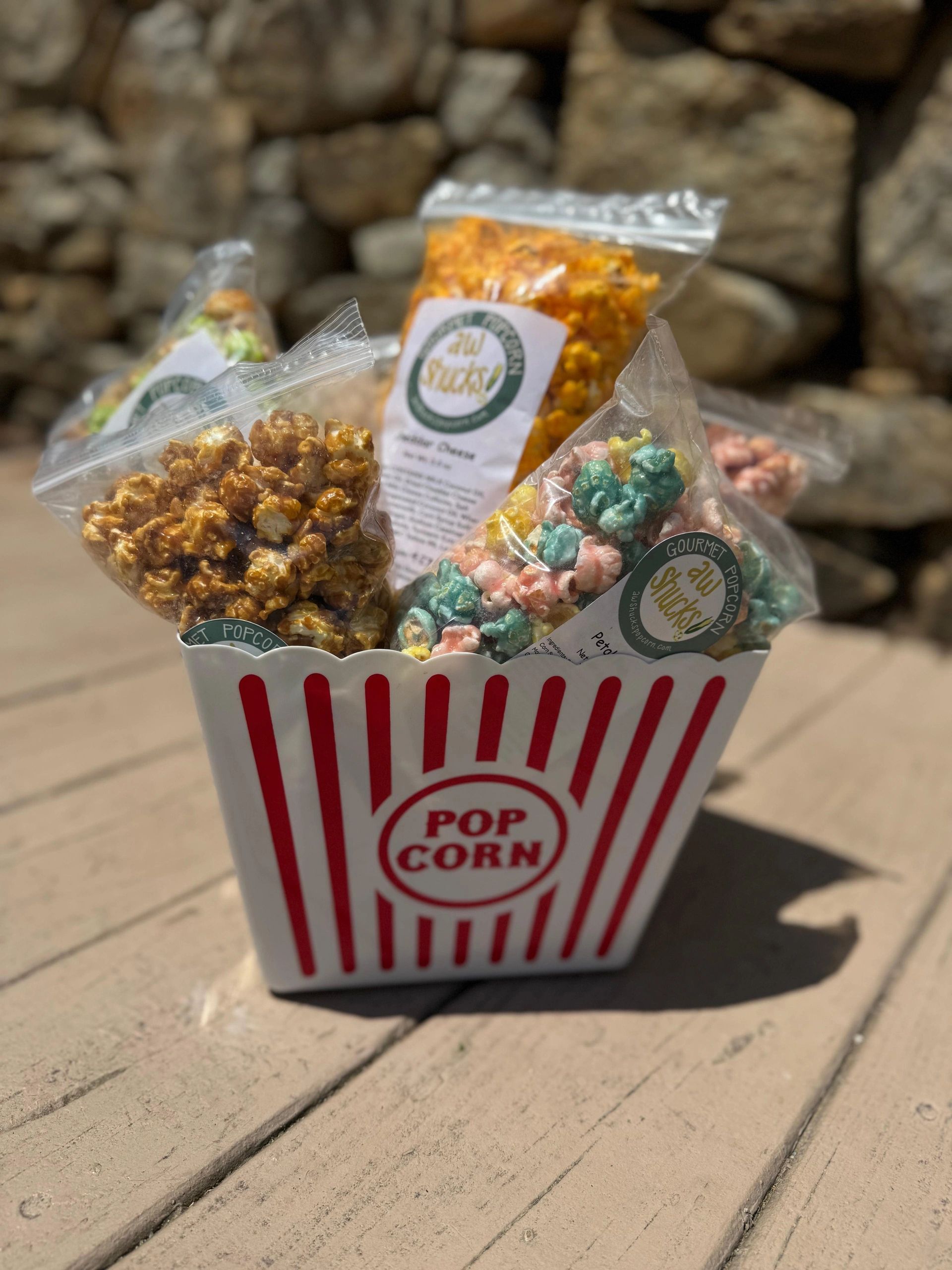 Delicious Specialty Popcorn - Aw Shucks