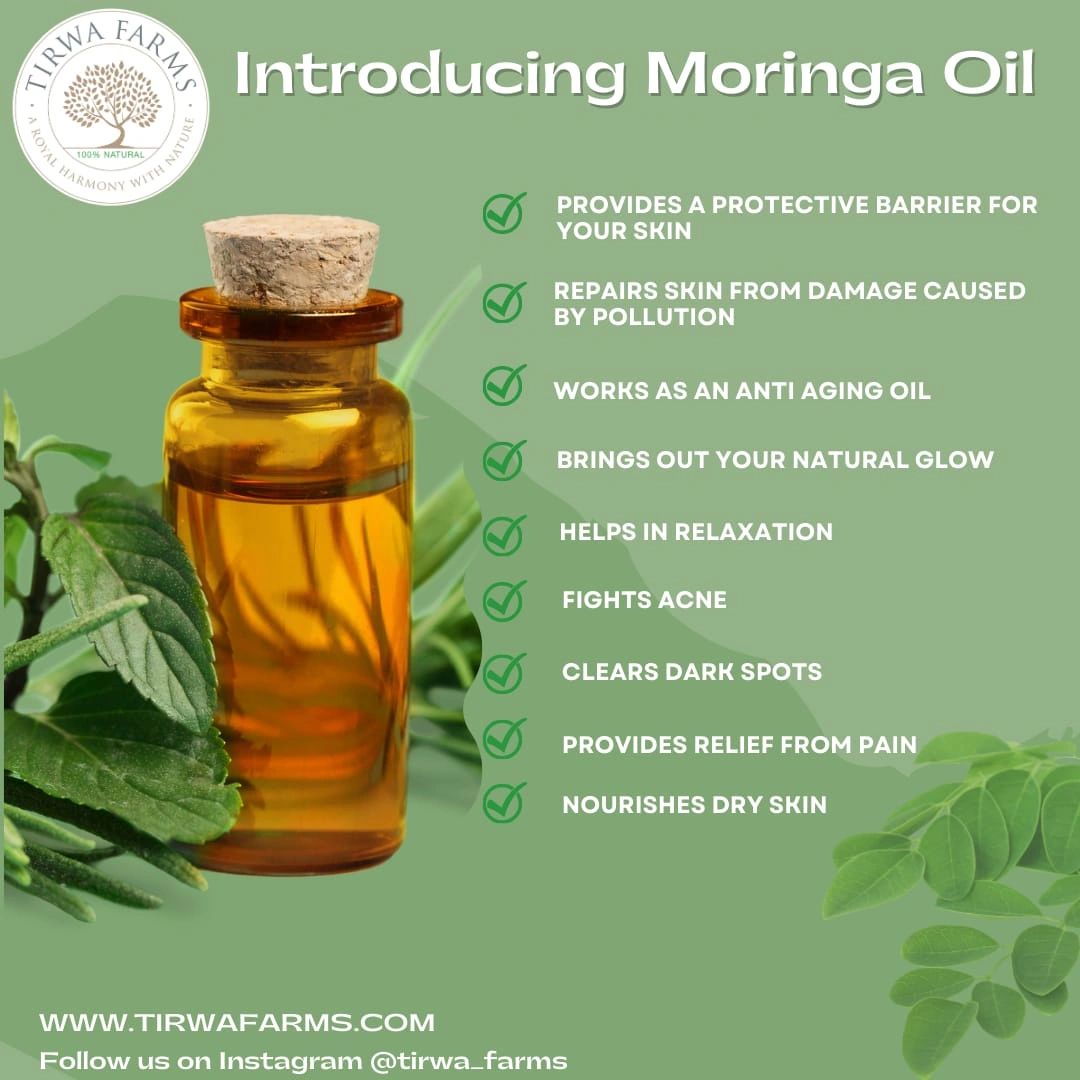 Tirwa-Raasa Moringa Oil (Cold-Pressed)
