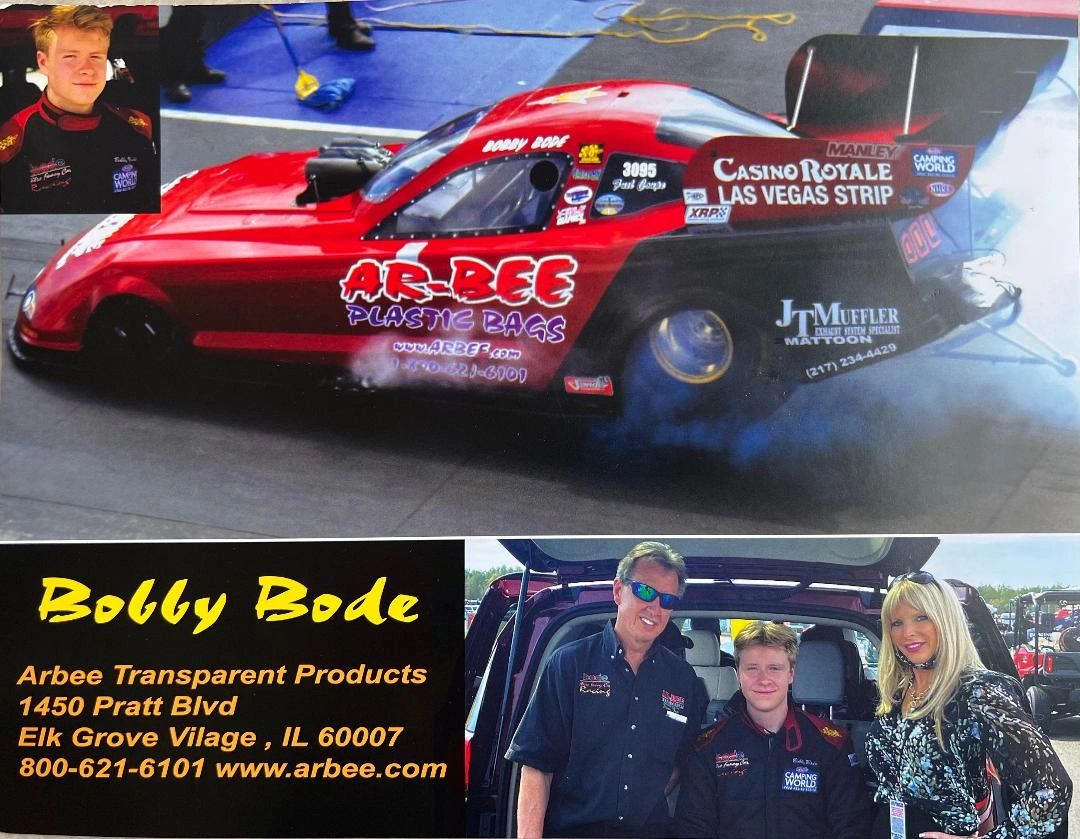 Autographed Bobby Bode Herocard