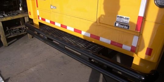 Mine Bus Bumpers | Randy Rinaldi Welding