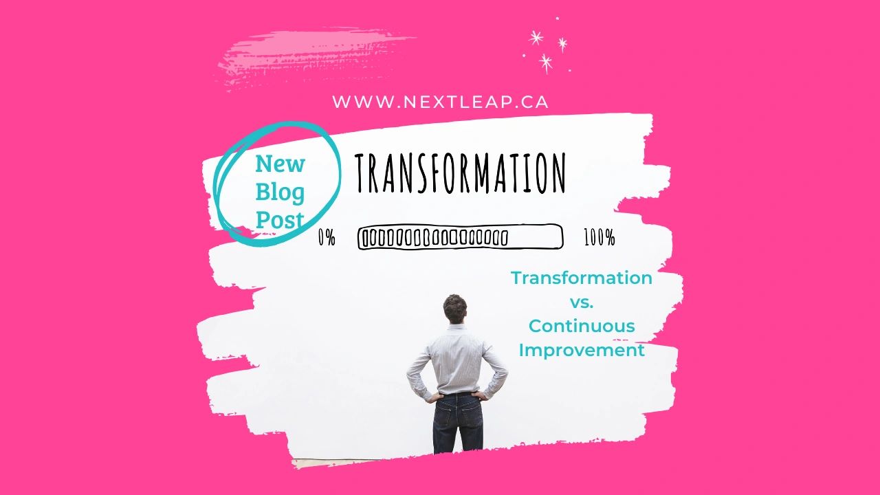 Transformation Projects vs. Continuous Improvement