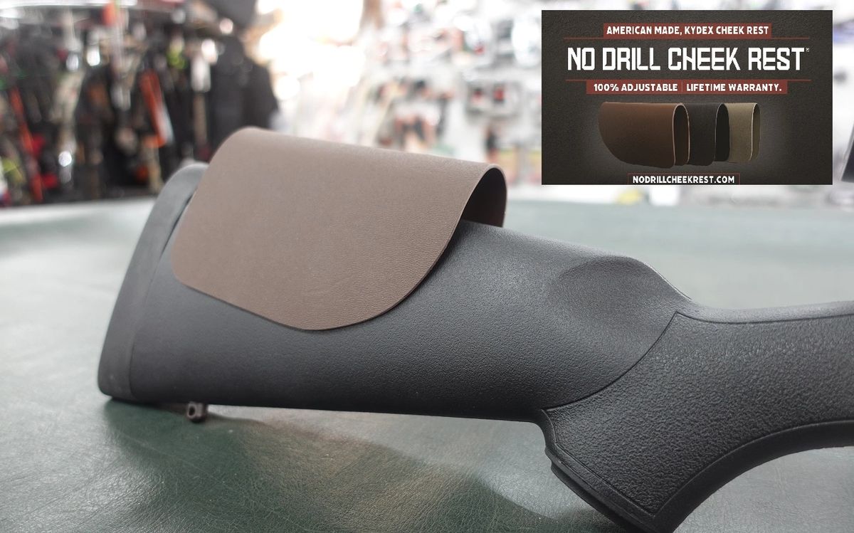 Brown No Drill Cheek Rest