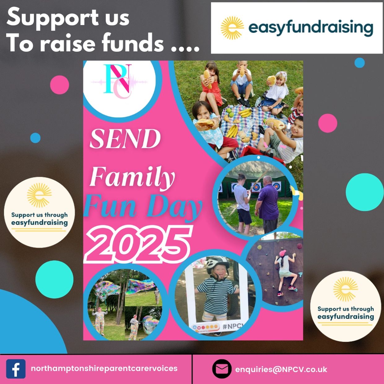 Fundraising | Northamptonshire Parent Carer Voices