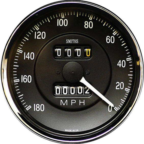 SN5346-02 Smiths Cobra Speedometer Electric Full Sweep 0-180 mph ...