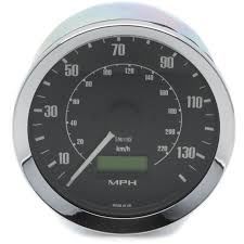 SNT5372-09CB Smiths Classic Speedometer Electric Full Sweep 0-140 mph ...
