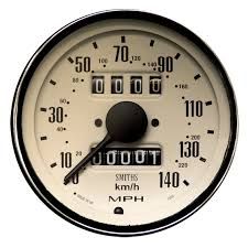 SNT5372-18C Smiths Classic Magnolia Speedometer Electric Full Sweep 0 ...