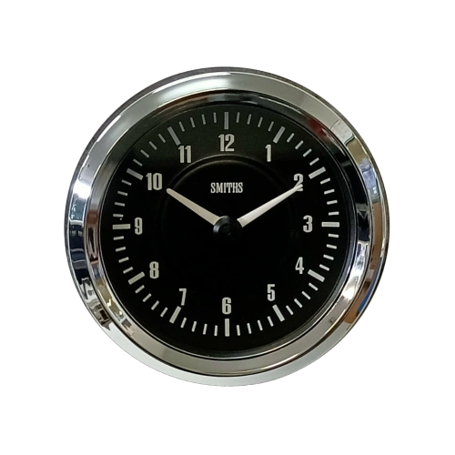 CTE3107-03B Smiths Classic Black 60mm Clock