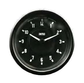 CTE3107-01HVC Smiths Classic Clock Analogue 60mm 12 volt black dial ...