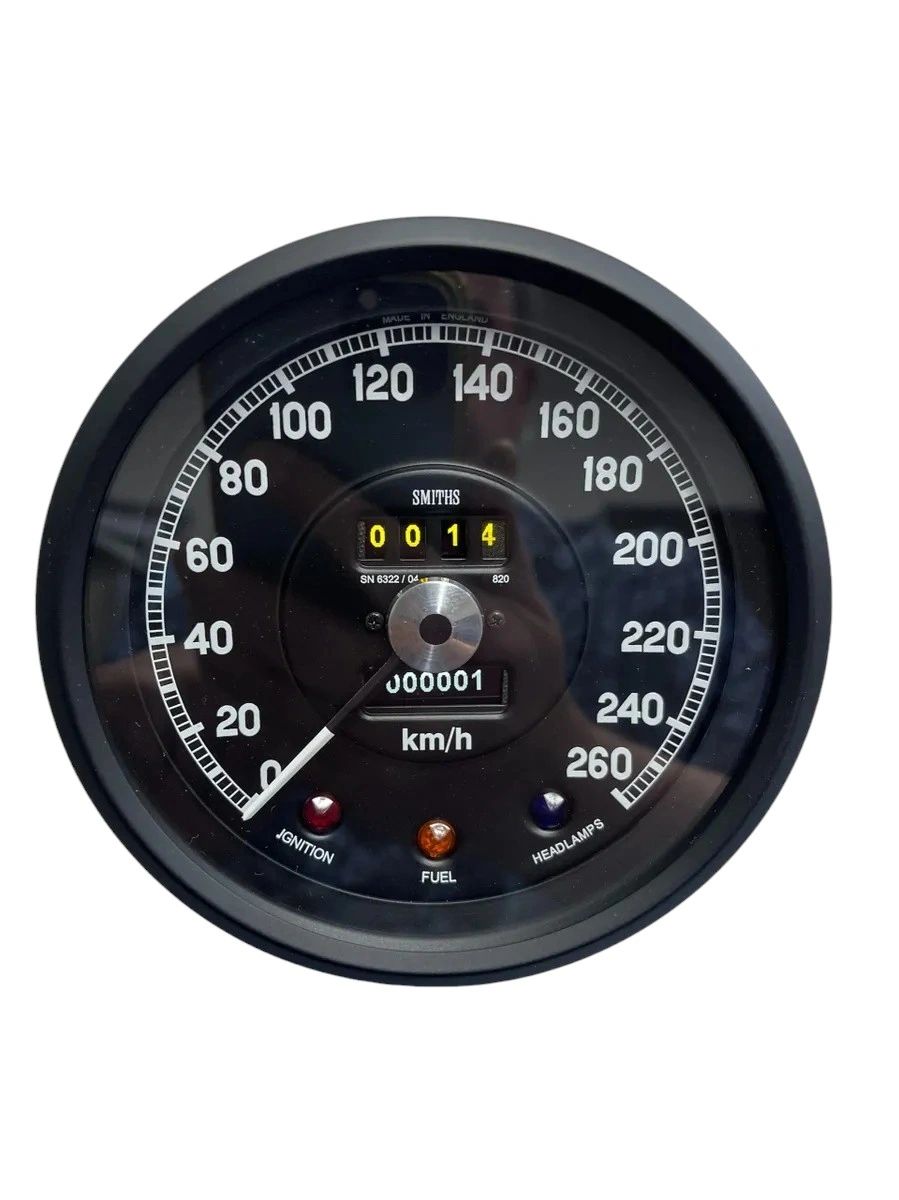 EES7-1B64-04B Smiths Jaguar Speedometer Electric Full Sweep 0-260 km/h ...